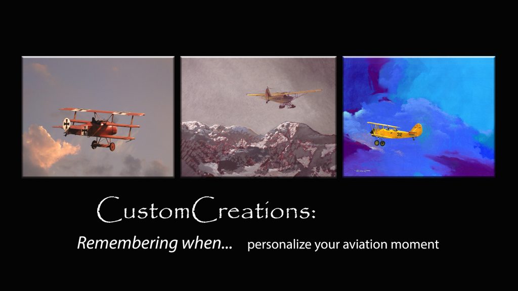 Custom Creations by ron hart - Aviation Art ~ Prints on Canvas ~ Web ...